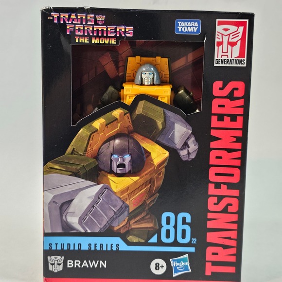Hasbro | Toys | Transformers Studio Series 86 Deluxe Class Brawn The ...